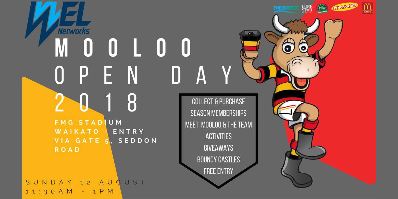 Mooloo Open Day - FMG Stadium Waikato